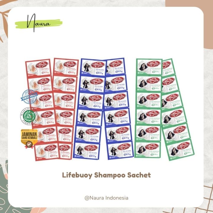 Lifebuoy Shampo Sachet 12x9ml - Shampoo Lifebuoy Renceng | Lazada Indonesia