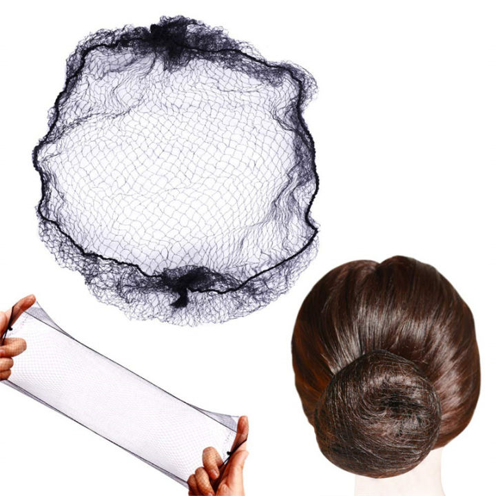Hair Nets Invisible Elastic Edge Mesh 12pcs per Pack | Lazada PH