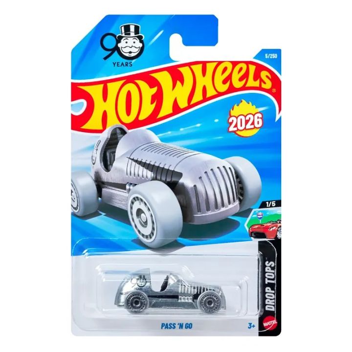 Hot Wheels Monopoly Token Pass & Go 2026 (Monopoly 90th Anniversary ...