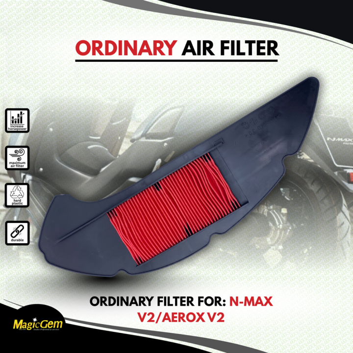 MG Air Filter for NMAX V2/AEROX V2 - High-Quality Motorcycle Air Filter ...