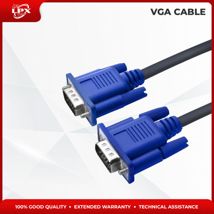 VGA to VGA Cable Computer Network Data Transfer 1.5meter | Lazada PH