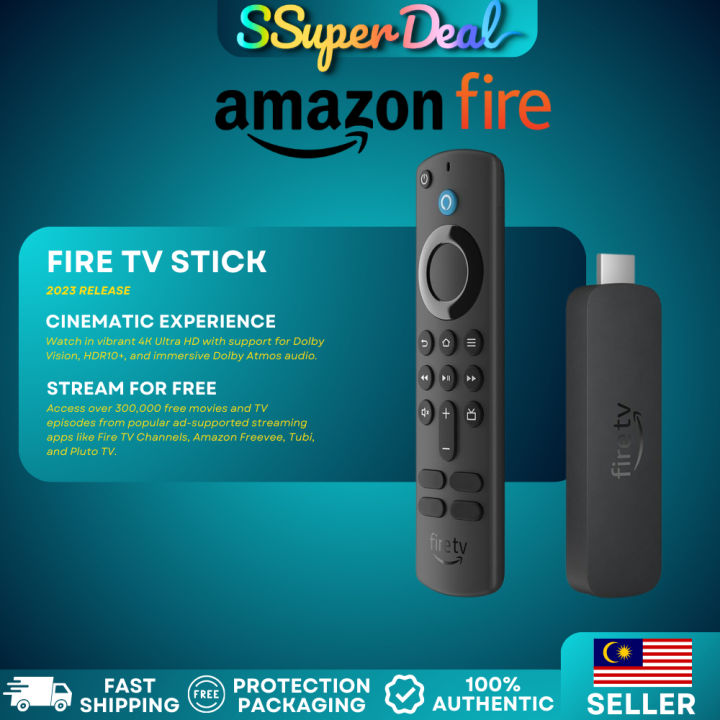 Amazon Fire TV Stick HD / 4K / TV Stick Lite / 4K Max | Streaming Media ...