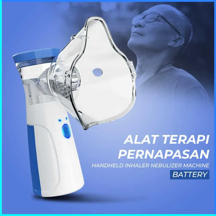 COD Konheal Alat Terapi Pernapasan Handheld Inhaler Nebulizer / alat ...