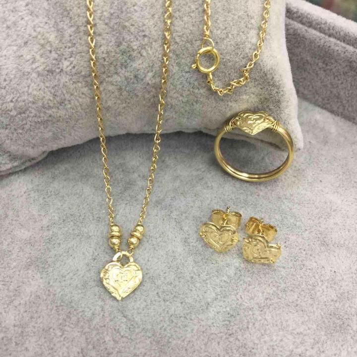 Authentic us 10k gold set | Lazada PH
