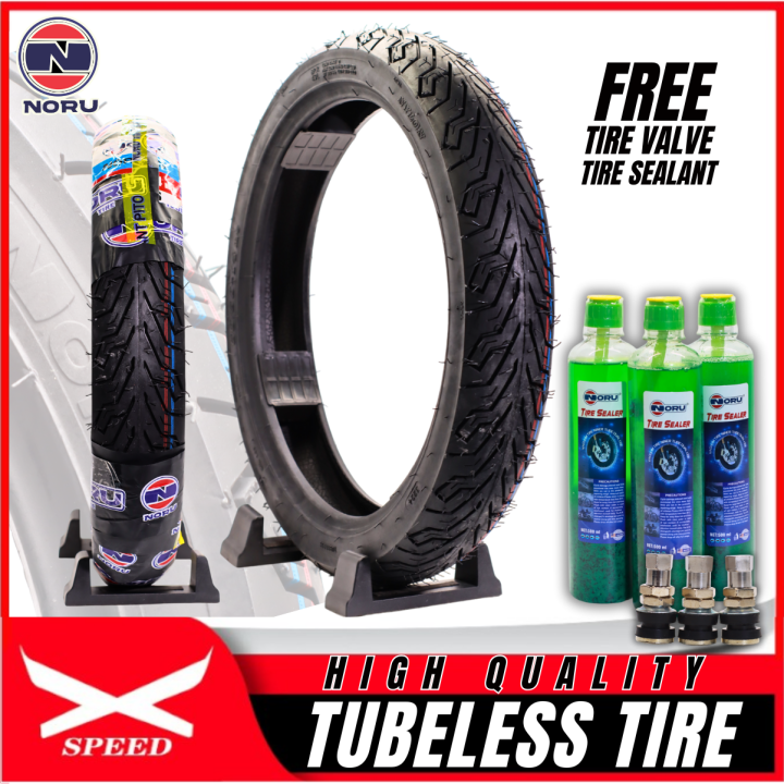 SPEED NORU MOTORCYCLE TIRE TUBELESS SIZE 10' 12' 13' 14' 17' WITH FREE ...