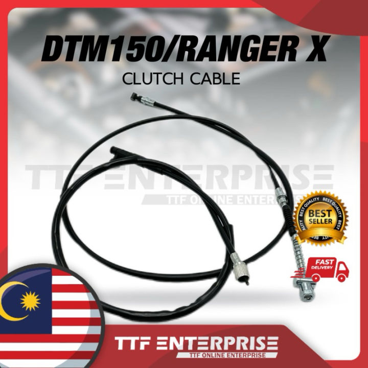 DEMAK DTM150 / RANGER-X CONTROL CABLE CLUTCH TALI KABEL KLAS DTM 150 ...