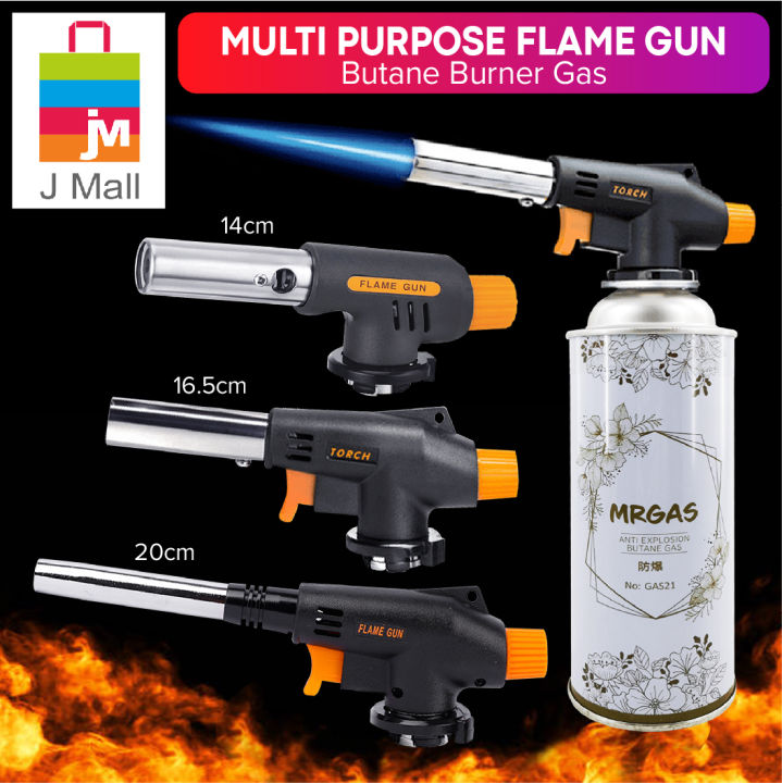 J MALL BUTANE BURNER GAS (SBG-101) / MULTI PURPOSE TORCH GUN Flame Gun ...