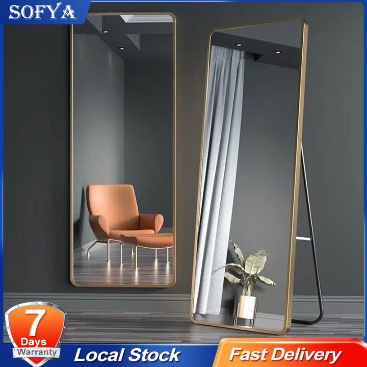 155cm Standing Long Mirror Modern Nordic Full-length Mirror Stand ...