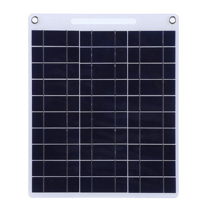 60W Solar Panel Portable 5V Dual USB Fast Charger Panel Kit Outdoor ...