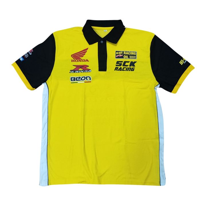 （all in stock） 2023 NEW -SCK RACING TEAM POLO T-SHIRT BUTTONS(FREE NAME ...