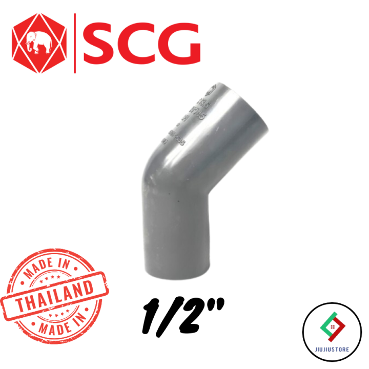 SCG KNEE 45* 1/2 INCH VALVE ELBOW 1/2" SCG KENI 45 DERAJAT SCG 1/2 INCH | Lazada Indonesia