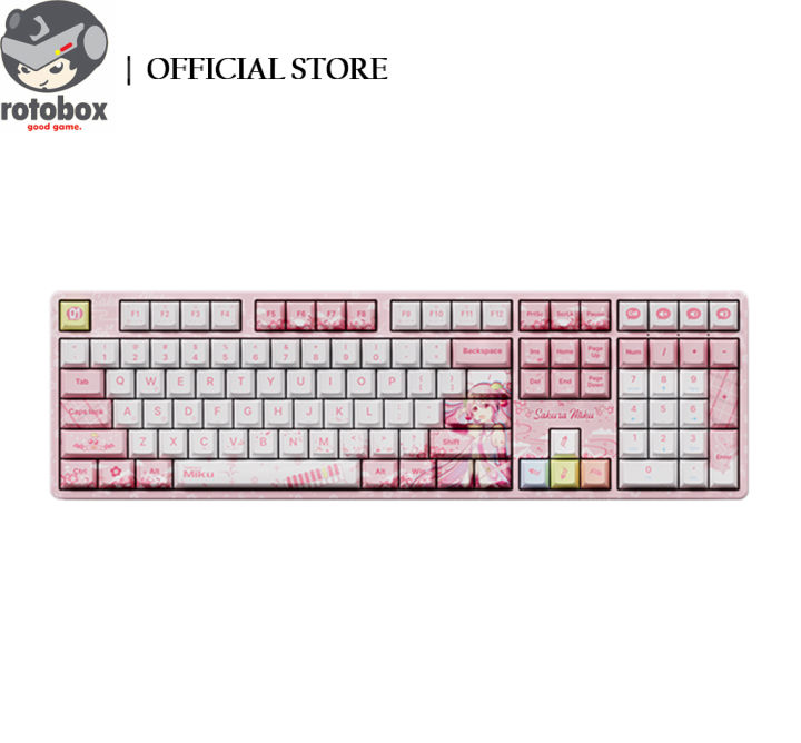 Akko x Sakura Miku 5108B Plus Limited Edition [Piano V3 Pro Switch ...