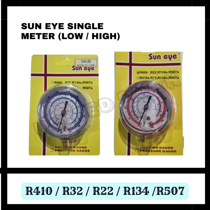 METER GAUGE RED & BLUE | Lazada