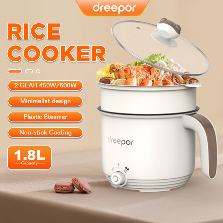 Dreepor Mini Rice Cooker Multi-function Electric cooker Electric pot ...