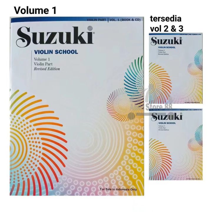 Suzuki violin School Volume 1-10 Accompaniment piano - Book violin ...