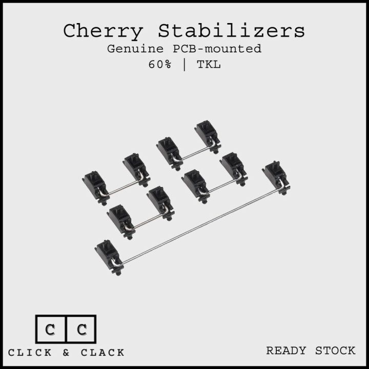 Genuine Cherry Stabilizers (Screw-in) for Mechanical Keyboard (60 TKL ...