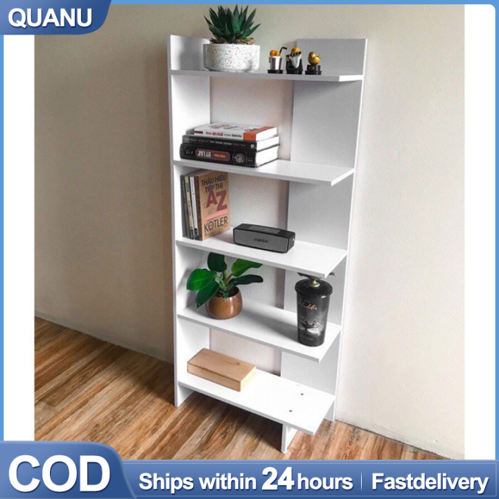 QuanU 6 Layer Multipurpose BookShelf Wooden Shelves Rack Simple Floor ...