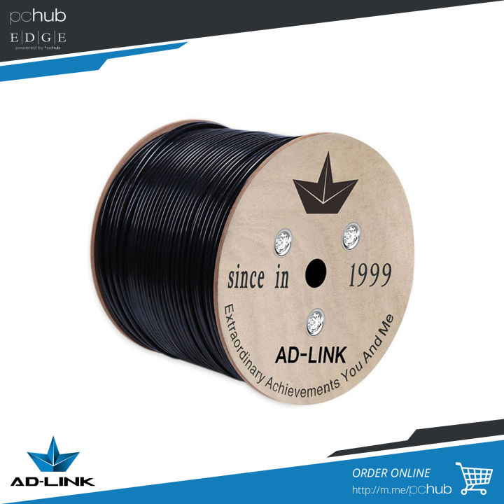 PChub | Adlink CAT6, UTP cable, outdoor, roll | Lazada PH