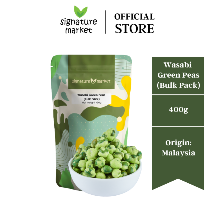 Signature Market Wasabi Green Peas (Bulk Pack) (400g) | Lazada