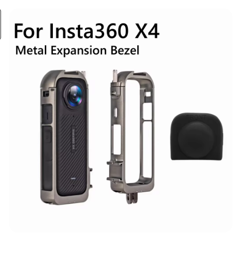 For Insta360 X4 Metal Rabbit Cage Frame Insta 360 X4 Camera Protective ...