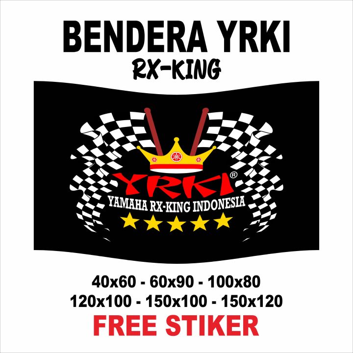 Bendera RX-King YKRI Bendera Custom | Lazada Indonesia