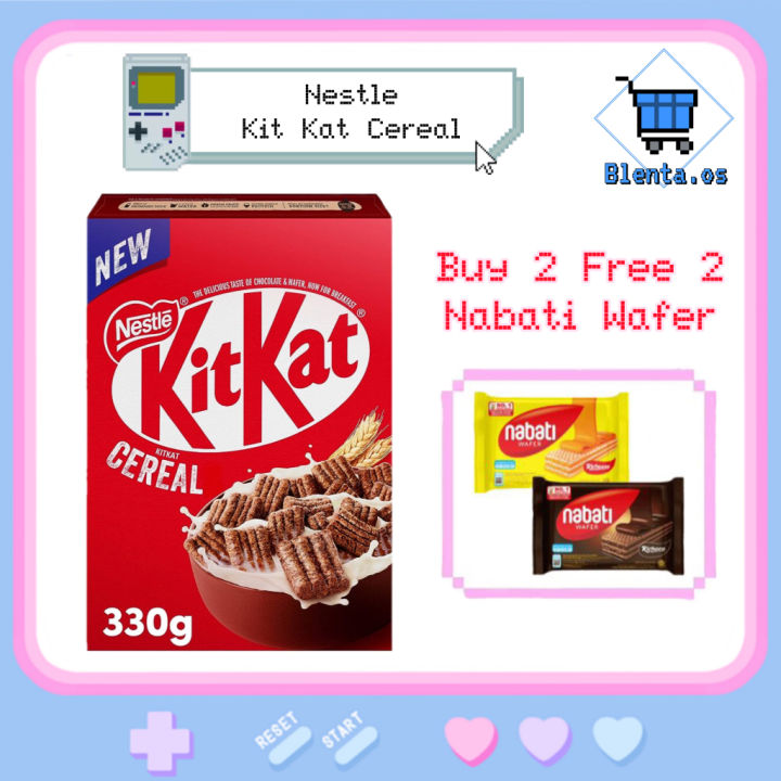Nestle Kit Kat Cereal 330g New at Breakfast 🔥SG READY STOCK🔥Kellogg ...