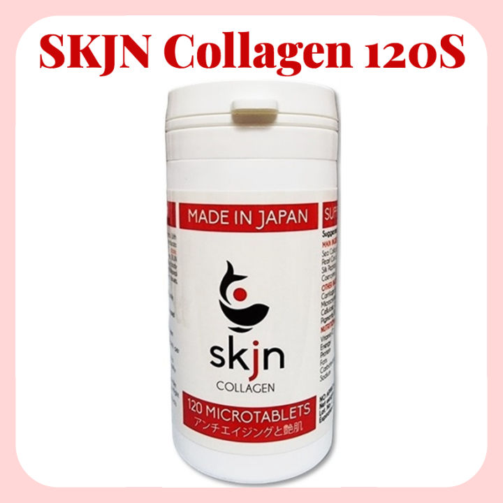 SKJN Collagen 120S/Bottles (MADE IN JAPAN)- HAS ANTI-AGING PROPERTIES ...