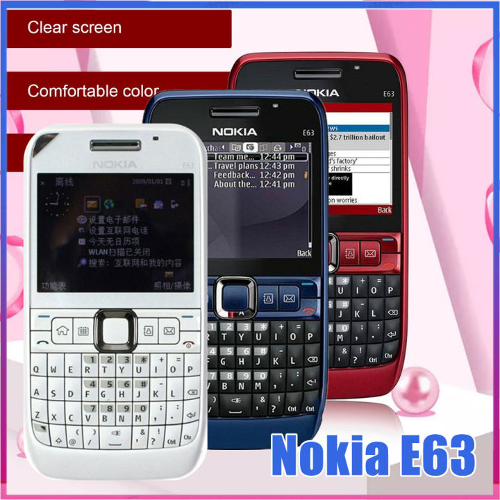 สำหรับโทรศัพท์มือถือ Nokia E63,โทรศัพท์มือถือแป้นพิมพ์เต็มรูปแบบ | Lazada.co.th