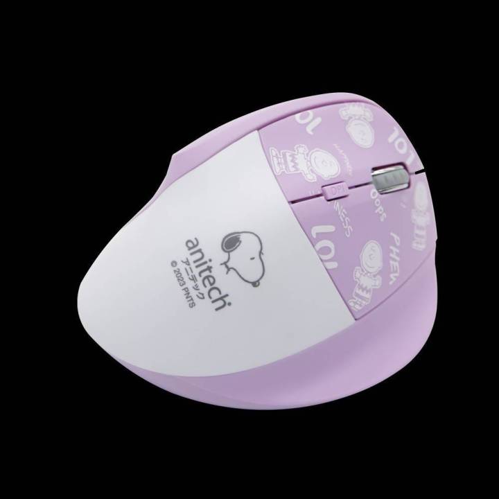Wireless Ergonomic Mouse Anitech SNP-W235 Purple | Lazada.co.th