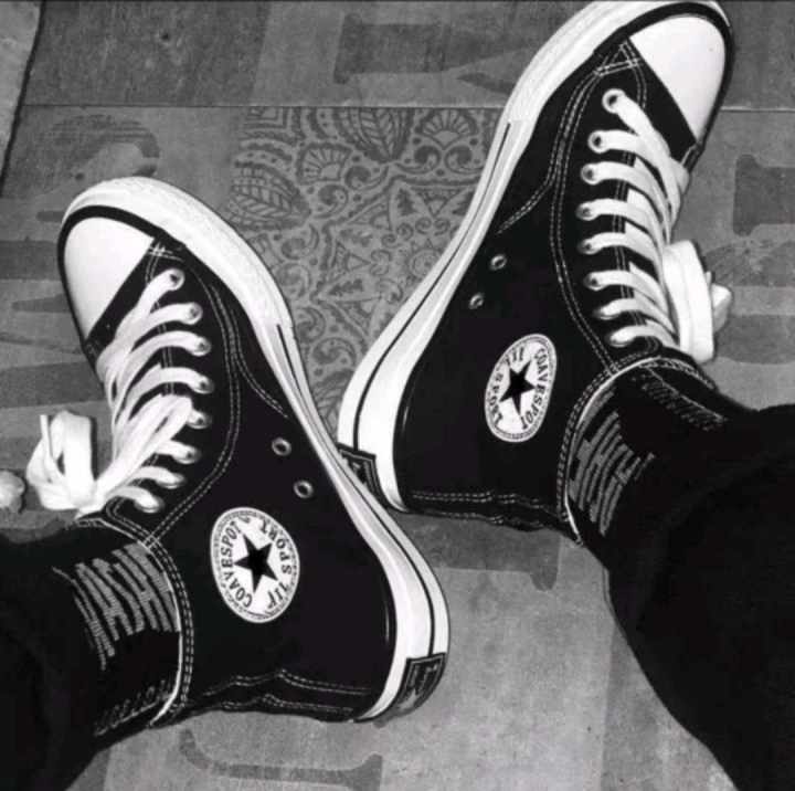 converse high cut shoes 1970s Rubber canvas shoes chuck 70s Ship from ...