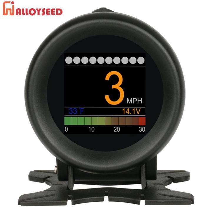 X60 OBD Meter OBD2 HUD Universal Electronic Head Up Display Voltage ...