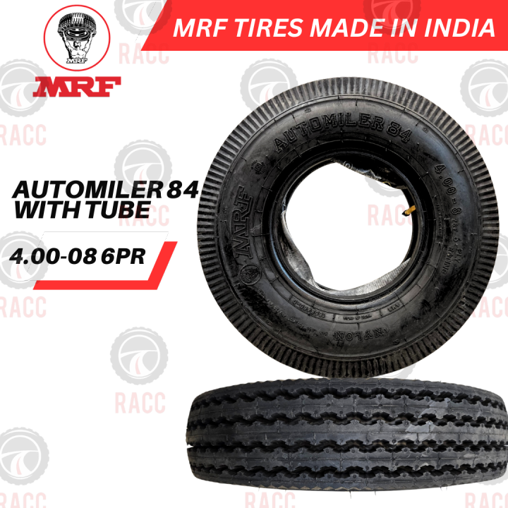 MRF AUTOMILER 4.00-08 6PR, 4.00-10 6PR WITH TUBE | Lazada PH