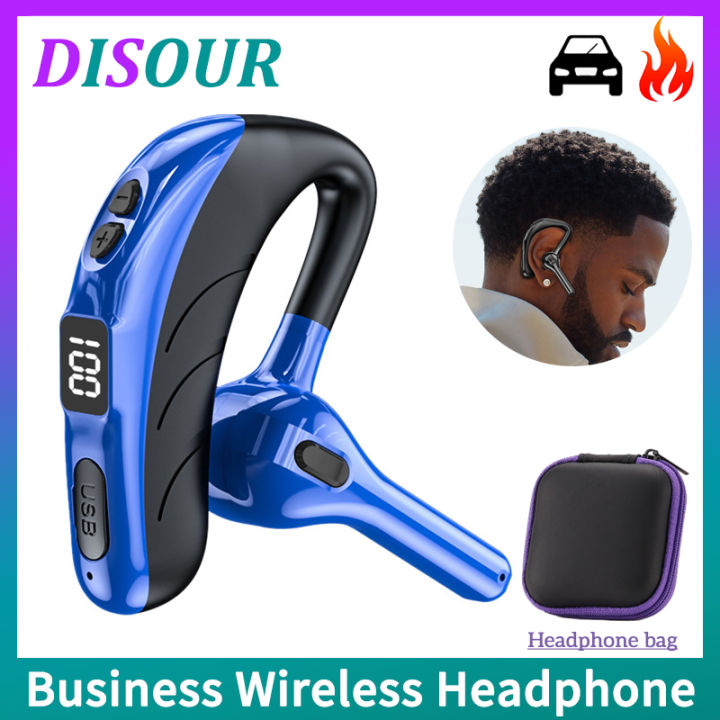 NEW X13 Single Ear Headset with Mic Bluetooth 5.2 Earphone With ...