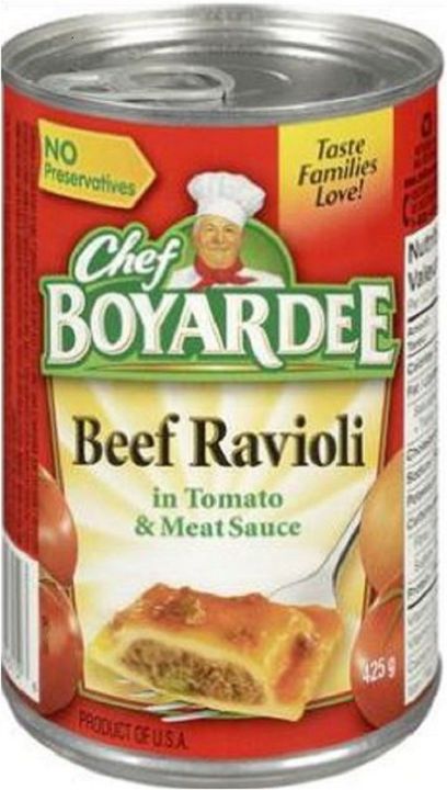 NEW and ORIGINAL - (1.13 Kg &425g) Chef Boyardee® Beef Ravioli in ...