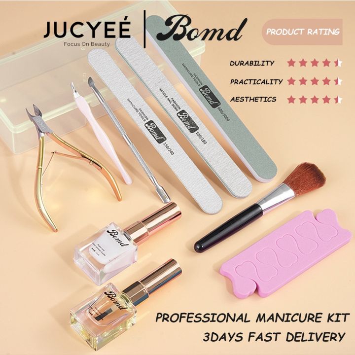 BOMD Nail Care Tool Sets for Perfect Manicures kit Nail Art Remover ...