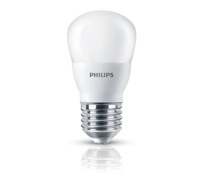 Philips LEDbulb 4W-35W E27 P45 Mini Bulb ( E27 Ping Pong ) 3000K ...