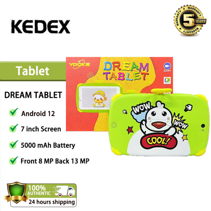 KEDEX YOOKIE DREAM Tablet Android Smart Tablet for Kids Global Version ...