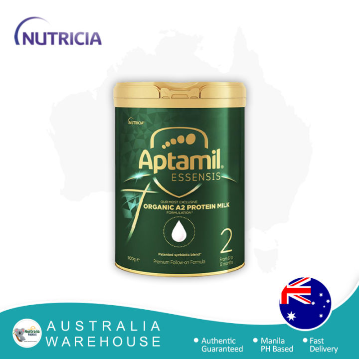 Aptamil Essensis Organic A2 Protein Milk 2 Premium Follow-On Formula From 6-12 Months 900g ...
