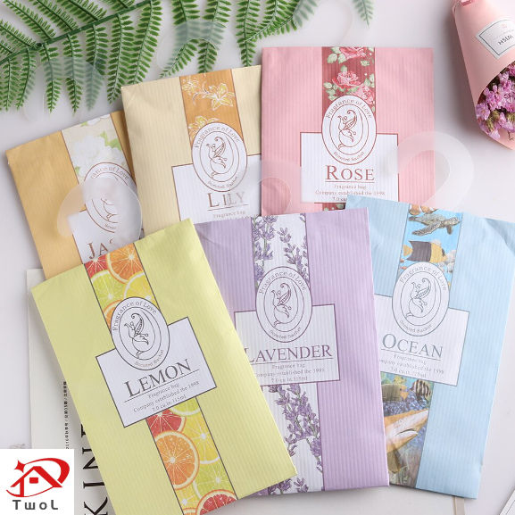 TwoL Aromatherapy Natural Smell Incense Wardrobe Sachet Air Fresh Scent ...