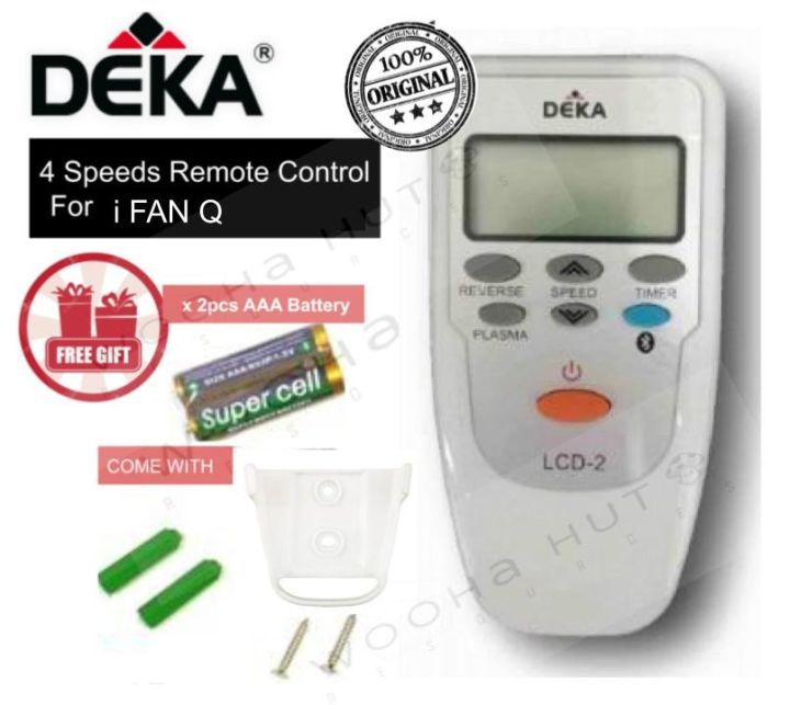 DEKA LCD-2 / Original Radio Frequency (R.F) Full Function Remote ...