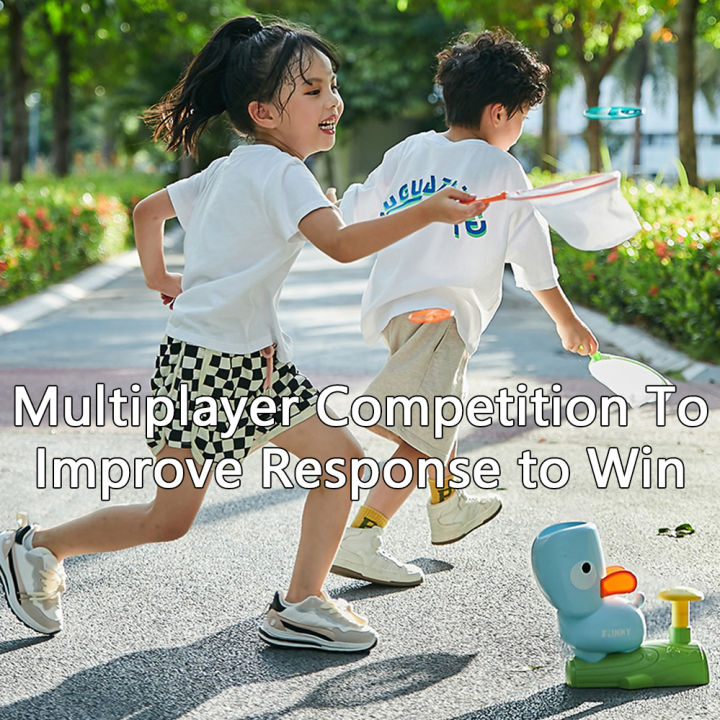 Children's Flying Saucer Rocket Launcher Footstep Launcher Flying Disc ...