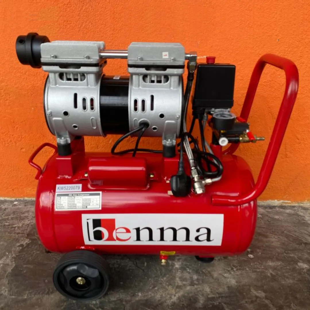 BENMA 0.75HP/550W 24L Oil Free Silent Air Compressor KWU550 - Free Air ...