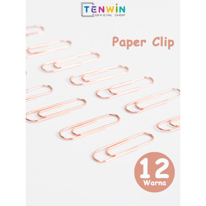 Paper Clip Warna Metalic-Tenwin | Lazada Indonesia