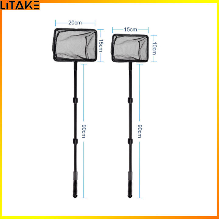 Litake Fishing Net Fish Landing Net, Foldable Freshwater Fishing ...