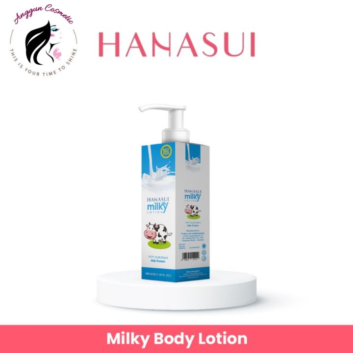 Hanasui Hand Body Lotion Milky 240ml | Lazada Indonesia