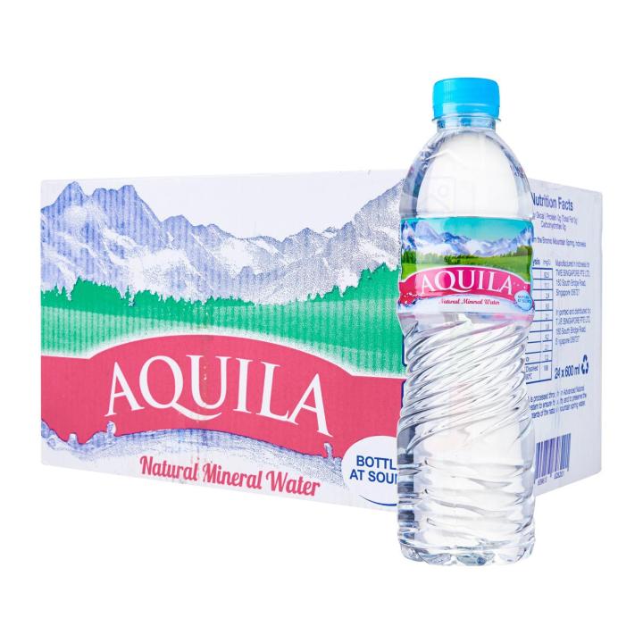 Aquila Natural Mineral Water 24 x 500ml - Carton (Laz Mama Shop ...
