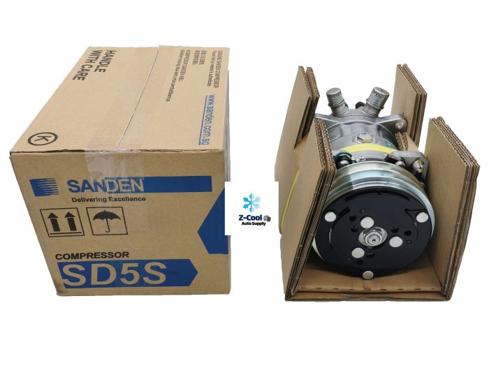 Aircond Compressor Original Sanden Universal 508 24V ‘O-Ring’ Type 5036 ...