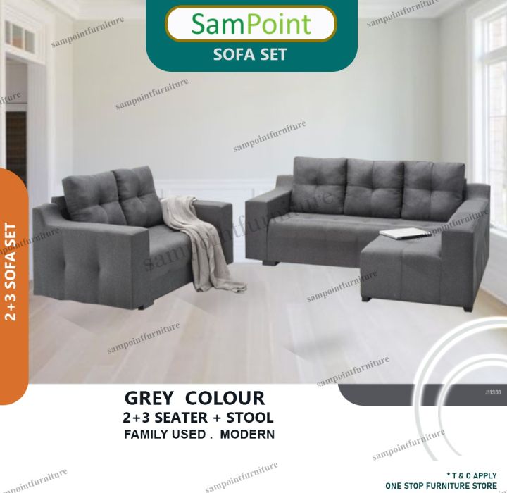 Sampoint Modern Sofa Set 1 Seater 2 Seater Stool 2 3 Seater Minimalist Sofa 2 3sofa