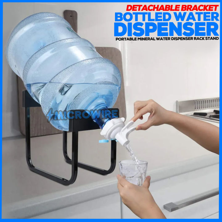 Detachable Bracket Bottled Water Water Dispenser Portable Mineral Water ...