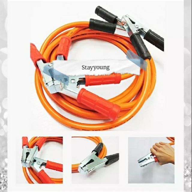 HEAVY DUTY BATTERY JUMP START CABLE FOR CAR AND LORRY | Lazada